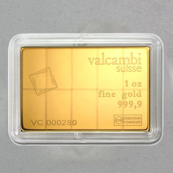 1oz CombiBar Gold Valcambi | ESG CombiBar.com