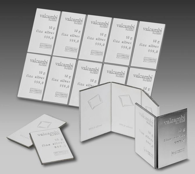 CombiBar Products / available Bullion Range | ESG CombiBar.com