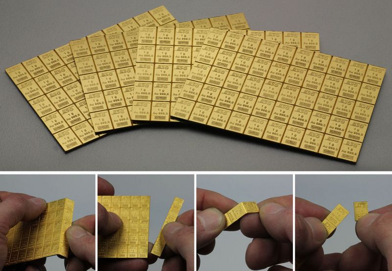 Pictures of CombiBars Valcambi / ESG Gold and Silver | ESG CombiBar.com