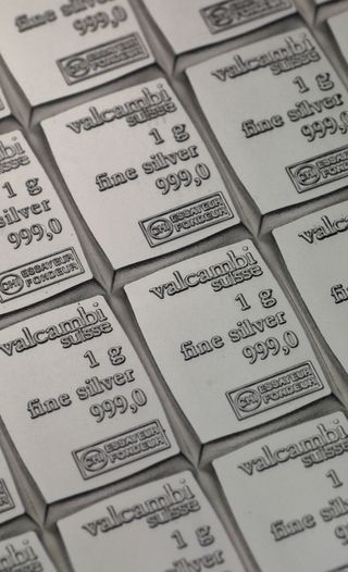 100 x 1g divisable Silver CombiBar Good Delivery Valcambi | ESG ...